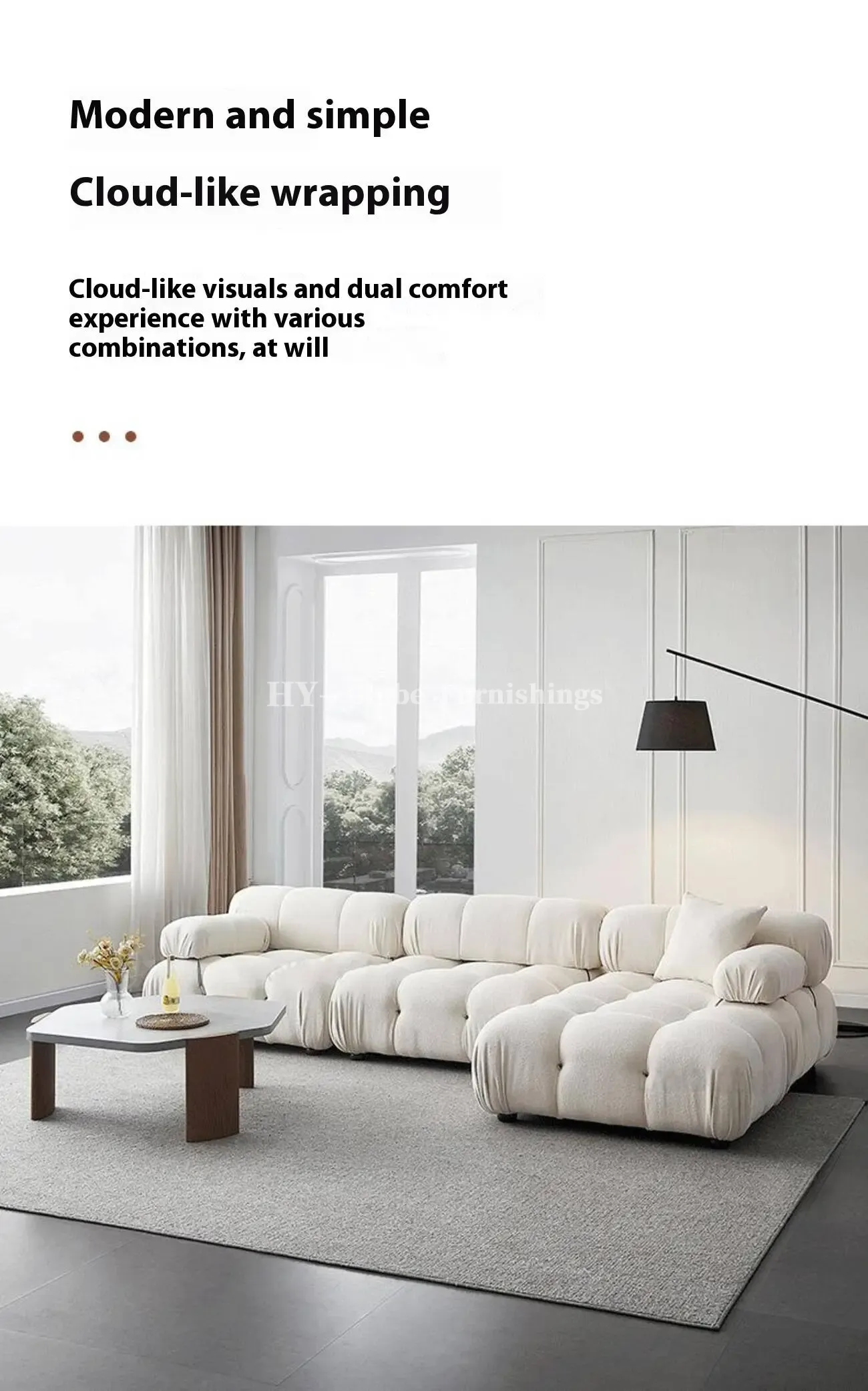Globe Furnishings - Chameleon Modular Compressed Sofa