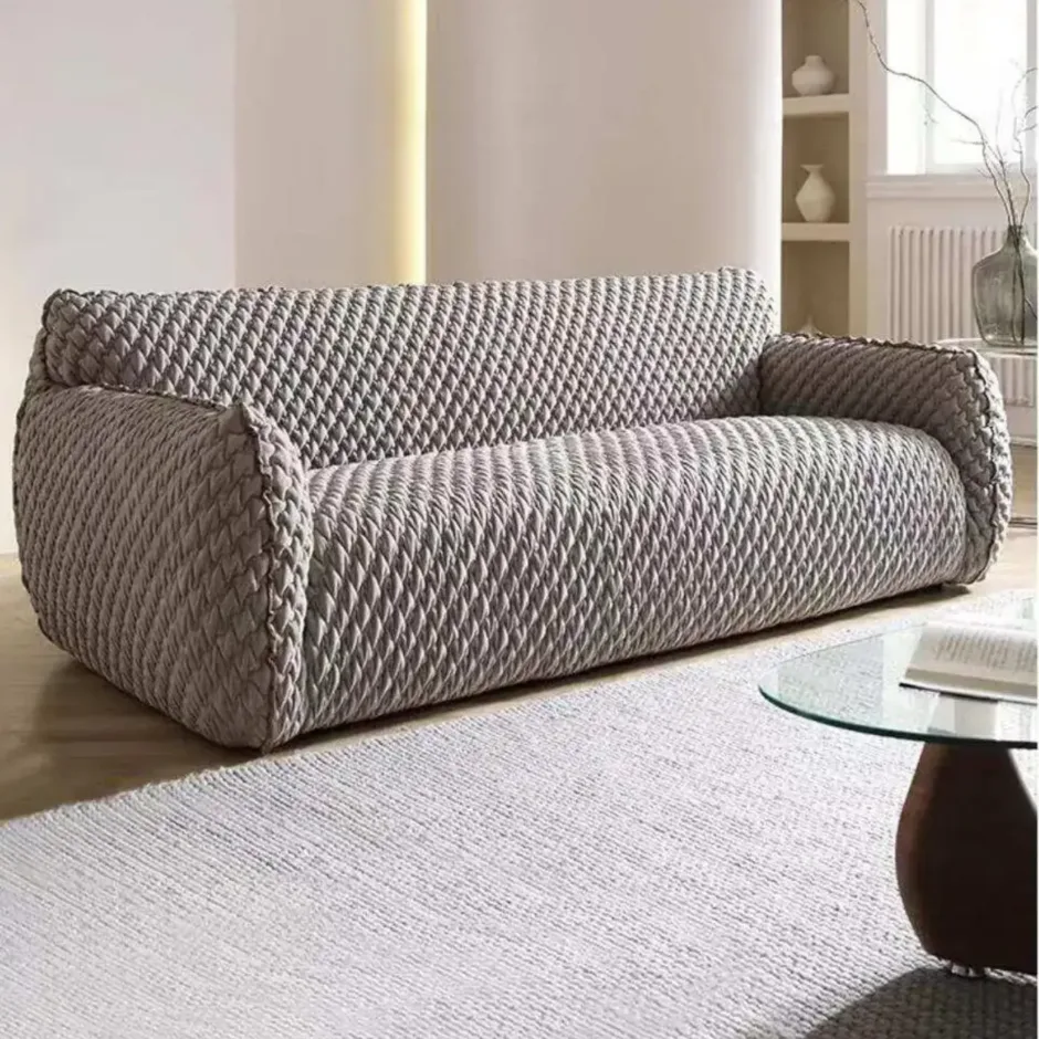 Globe Furnishings - Blue Fat Man Single Sofa Set